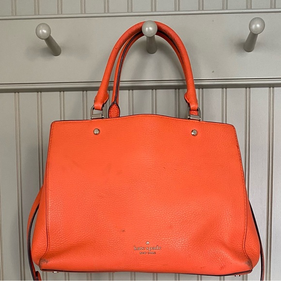 kate spade | Bags | Kate Spade Orange Satchel | Poshmark
